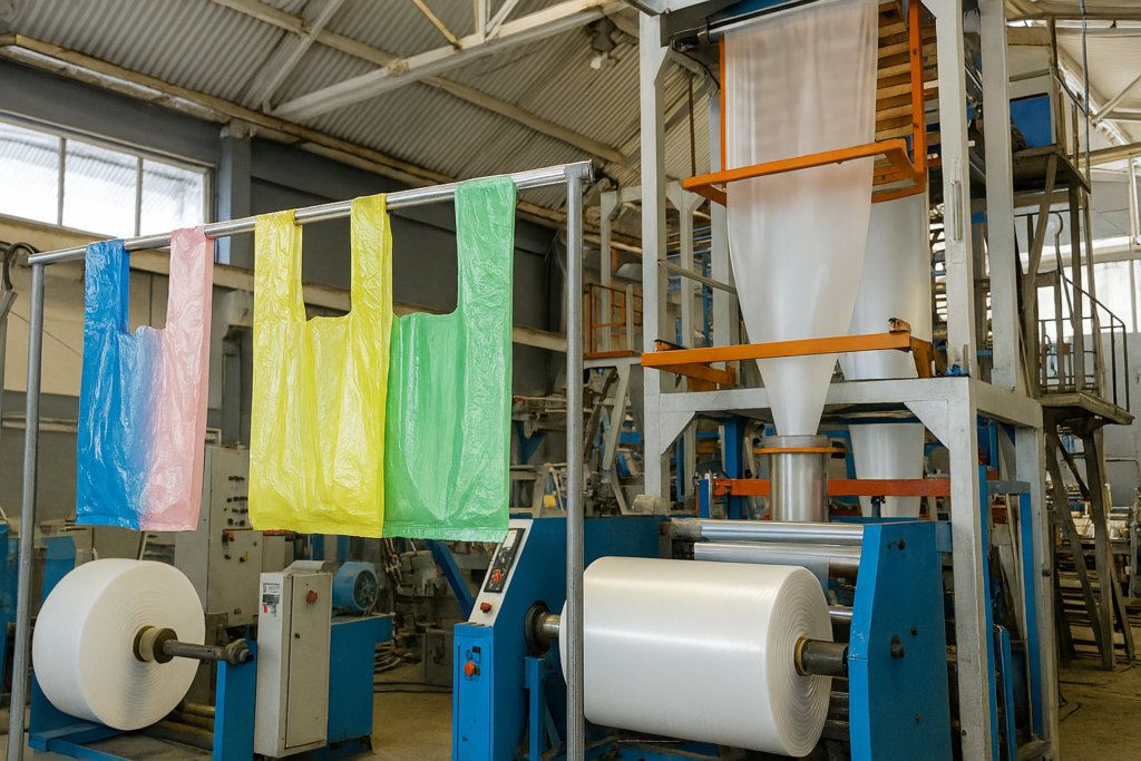 ¿Cómo se hacen las bolsas plásticas? - Inversiones Vector